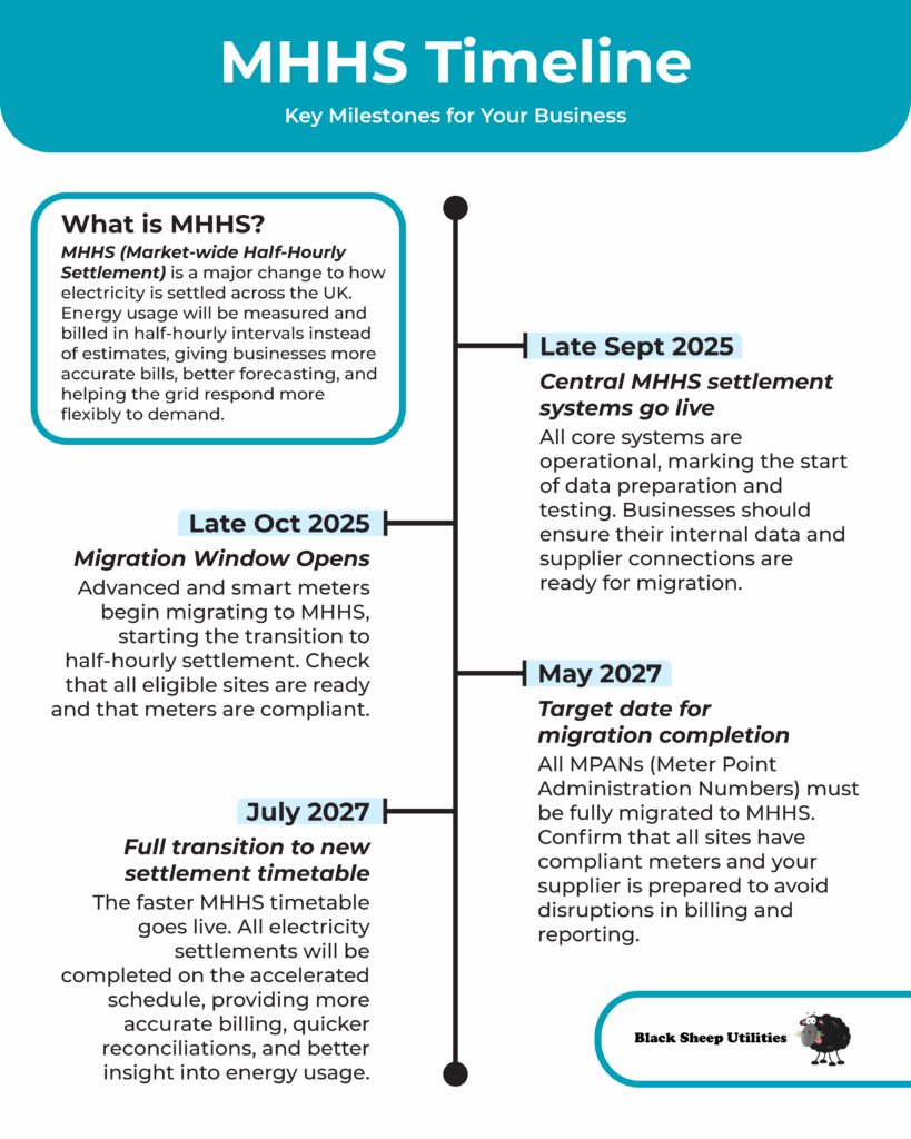 The MHHS Deadline is Approaching: A Practical Timeline for UK Businesses